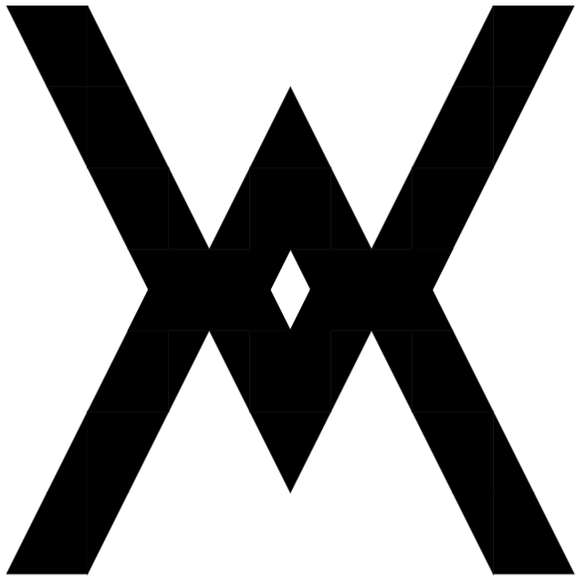 F77 Mirrored Letters | FontStruct